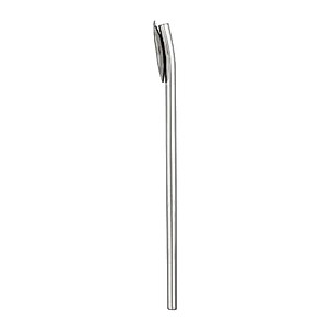 Restaurantware Bar Lux 5 Inch Spoon Straws 2 Food-Grade Reusable Cocktail Straws - Built-In Spoon Dishwashable Stainless Steel Cocktail Spoons For Drinking And Stirring