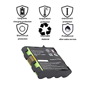 Replacement Battery for Compex Mi, Mi-Sport, Enegry,MI-Fitness,Runner, Theta 500,Physio 5,FIT,SP 2.0,fits Part No Compex 941210 4H-AA1500, 4.8V Ni-MH 2000mAh/9.6Wh