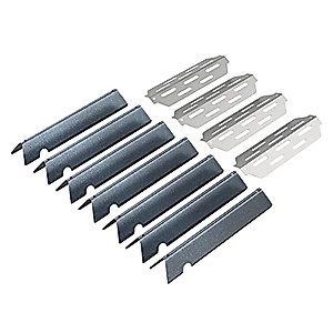 Grilling Corner Grill Flavorizer Bars Heat Deflectors Replacement Parts for Weber Genesis II E-410, S-410, Genesis II LX E-440, Genesis II LX S-440,Gas Grills for Weber 66033 66796 66041