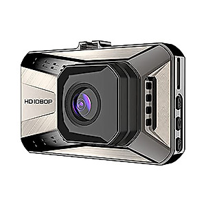 3-inch Driving Recorder 5 Million Pixe-ls Hd Night Vision Reversing Image Front and Rear Dual Lens Free Installation Driving Recorder 1pcs