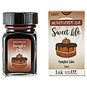 Monteverde G309PC 30 ml Sweet Life Fountain Pen Ink Bottle- Pumpkin Cake