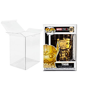 TitanShield 0.5mm Pop Protectors Sleeve Case Compatible with Funko - 4" Inch Pop! Vinyl Figures (100 Pack)