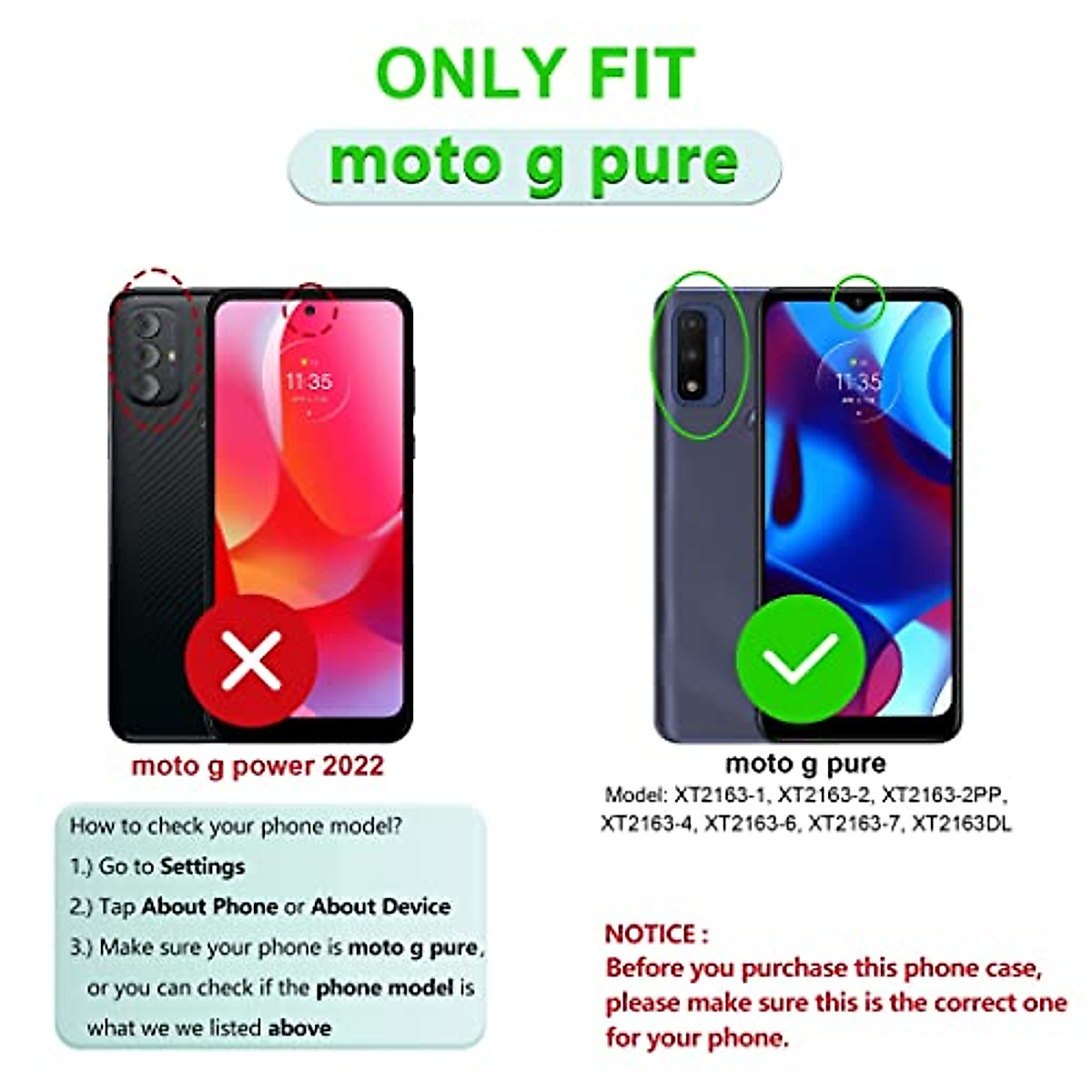 LeYi for Moto G Pure Case, Phone Case Moto G Pure with [2 Pack] Tempered Glass Screen Protector & Camera Lens Protector, Liquid Silicone Slim Silky-Soft Protective Case for Moto G Pure, Green