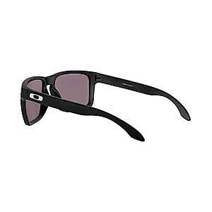Oakley Men's OO9417 Holbrook XL Square Sunglasses, Matte Black/Prizm Grey, 59 mm