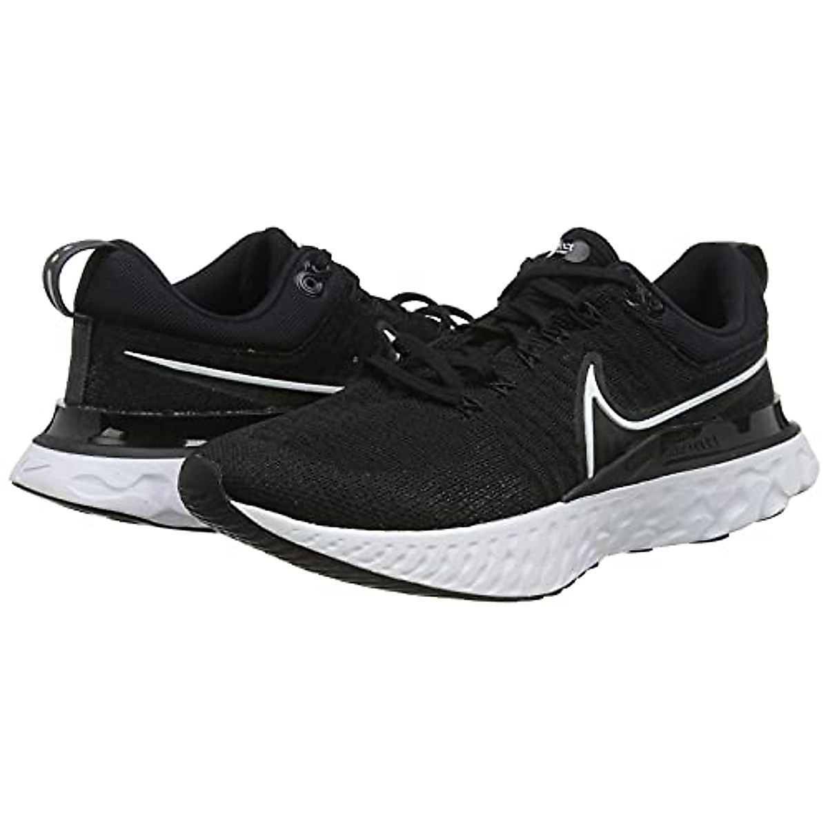Nike Women's Sneaker, Black White Iron Grey, 10 AU