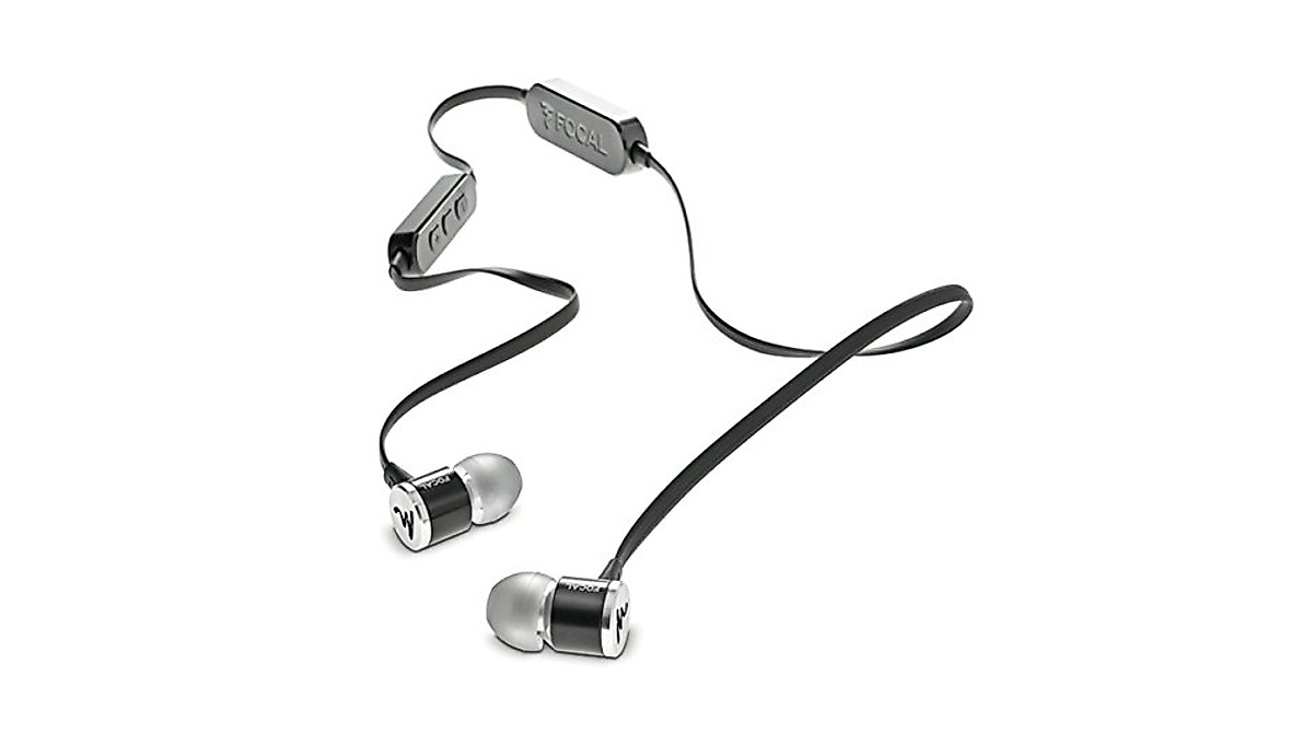 Focal Spark Wireless Earbuds with Remote & Microphone – Black