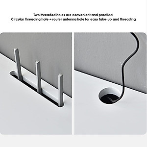 Solid Wood Floating TV Stand Wall Mount, Entertainment Center TV Storage Shelf For Living Room, Wall Mounted TV Cabinet Media Console Unit With 2 Drawers, 140*24*20cm, Easy To Clean ( Color : C )