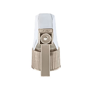 DOMPEL Trigger Sprayers valves, color brown, thread 28/410, made with stainless steel springs and glass balls, with spray and stream Model 101D. (Spray heads only, bottles not included) (6)