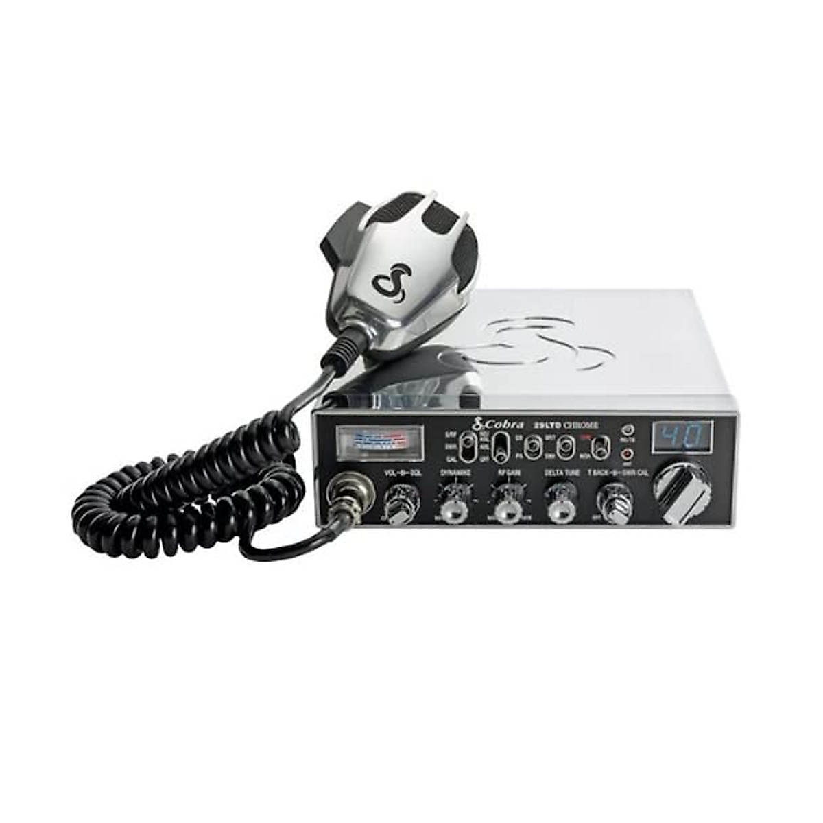 Aftermarket replacement for Cobra 29 LTD Special Edition Chrome Finish CB Radio With Built In SWR Meter, Black