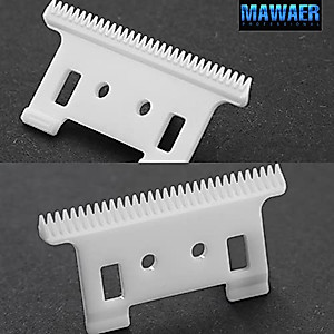 MAWAER 2PCS Ceramic Blade for BabylissPro FX787 FX707 Trimmer (FX787G/FX787B2/FX787RG/ FX787S) and FX726