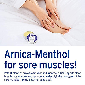 Dr. Bronner's - Organic Magic Balm (2 oz Variety Pack) Arnica-Menthol & Baby Unscented - Made with Organic Beeswax & Hemp Oil, Moisturizes and Soothes Hands, Face & Body | 2 Count