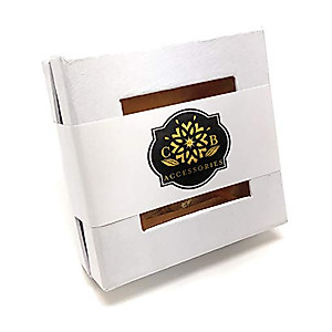 CB Accessories Wedding Unity Coins - Arras de Boda - Decorative Box with Rhinestone Crystals Keepsake 76 (Gold)