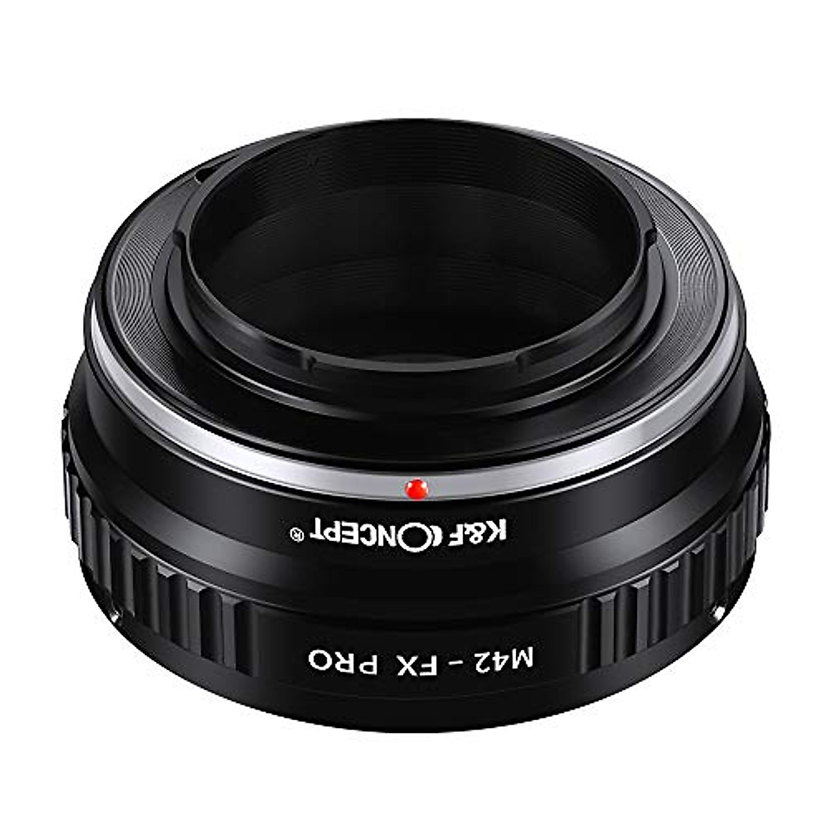 K&F Concept Lens Mount Adapter with Light-reducing Paint for M42 Lens to Fuji Fujifilm FX XPro1 X-Pro1 Camera Body