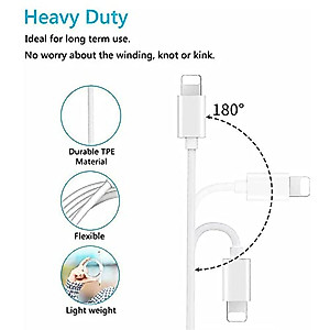 Lightning to 3.5mm Audio Cable 3.3FT, [Apple MFi Certified] iPhone AUX Cord for Car Stereo,Speaker,Home Stereo,Headphone, for iPhone 14/14 Pro/ 13/13 Pro/ 12/12 Pro/ 11 /X/XS/XR/ 8/7/ iPad- White