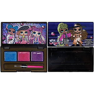 L.O.L Surprise! Townley Girl Backpack Cosmetic Makeup Set with Flip-up Mirror includes Lip Gloss, Nail Polish, Hair Bow & more for Kid Tweens Girls, Ages 3+ perfect for Parties, Sleepovers & Makeovers