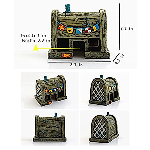 NC Spongebob Aquarium Decorations Set 12PCS