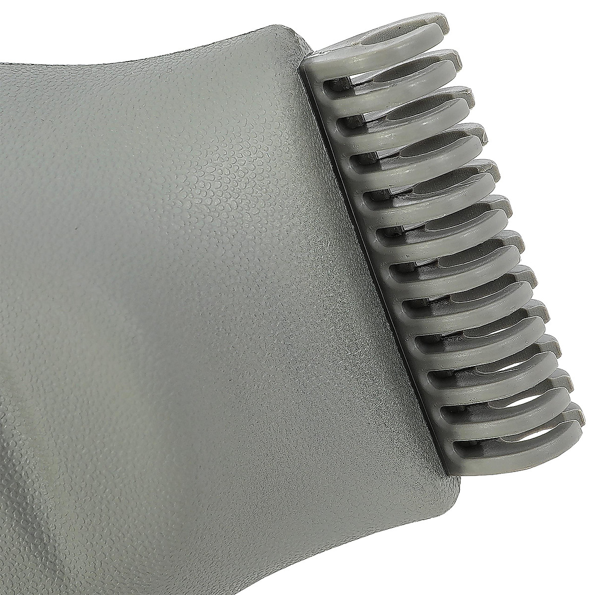 HECASA Smoke Gray Lumbar Back Support Pad Size B Compatible with Herman Miller Classic Aeron Chair