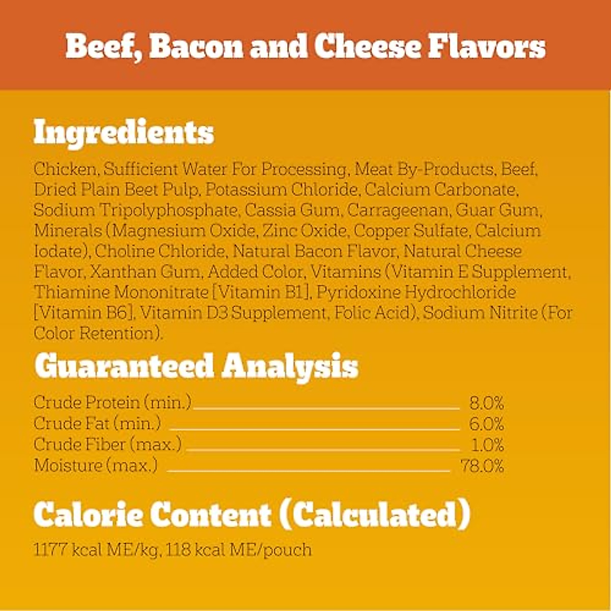 PEDIGREE Adult Canned Wet Dog Food Chopped Ground Dinner Variety Pack (18) 3.5 oz. Pouches