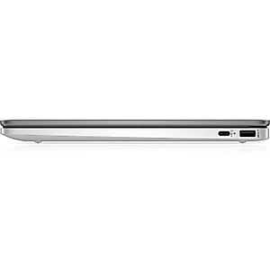 HP Chromebook 14a-na0010ca, 14-inch HD Laptop Intel Celeron N4000 4GB RAM 64GB eMMC USB-C, Wi-Fi & Bluetooth Built-in HD Camera Notebook, Small Computer PC, Google Chrome OS, Mineral Silver (Renewed)
