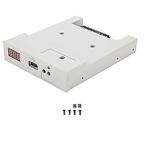 USB Floppy Drive Emulator 3.5 Inch External Portable 1.44MB Security Data USB Floppy Disk Drive 32 Bit CPU Designs