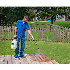 Eco Advance Exterior Wood Siloxane Odorless Spray-On Application Waterproofer Water Repellent, Safe for Use Around Plants, Pets, and People, 5 Gallon