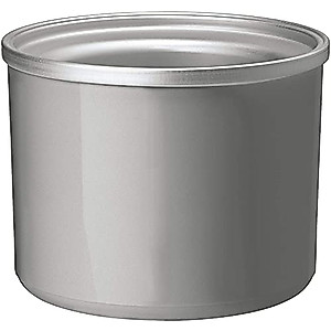 Ice Cream Maker by Cuisinart, Ice Cream and Frozen Yogurt Machine, 2-Qt. Double-Insulated Freezer Bowl, Silver, ICE30BC