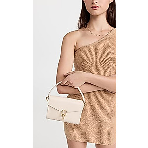 ANINE BING Women's Mini Colette Bag, Cream, Off White, One Size