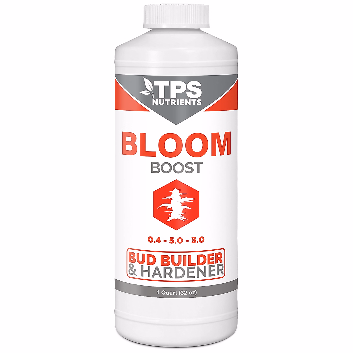 Bloom Bud Builder & Flower Hardener Plant Nutrient and Supplement, Triggers Fast Flowering by TPS Nutrients, 1 Quart (32 oz)