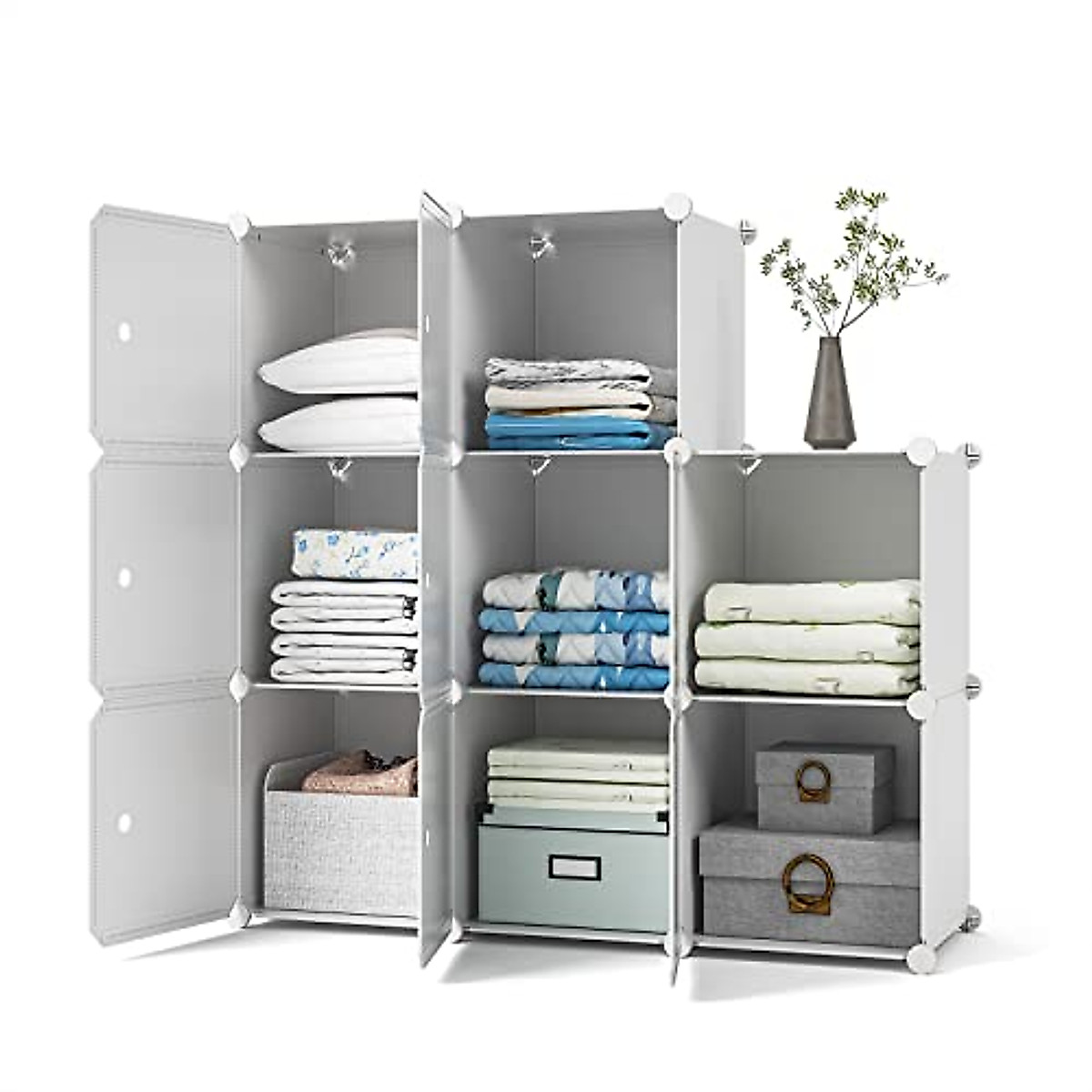 GIMTRR 8 White & Black Cube Storage Bundles