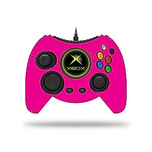 MightySkins Skin Compatible with Microsoft Xbox One Hyperkin Duke Controller - Solid Hot Pink | Protective, Durable, and Unique Vinyl wrap Cover | Easy to Apply, Remove | Made in The USA