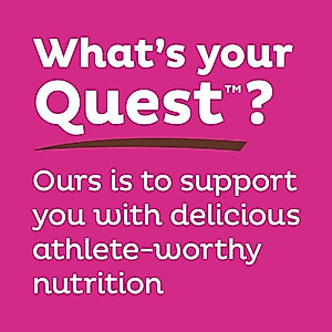 Quest Nutrition Chocolate Sprinkled Doughnut Protein Bars, High Protein, Low Carb, Gluten Free, Keto Friendly, 12 Count