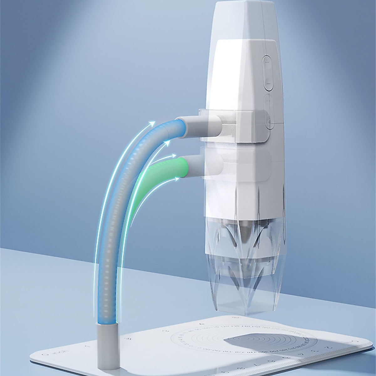 USB Microscope Camera, Easy Observation Multipurpose Portable WiFi Digital Microscope 8LED 1080P for Laptop for Phone