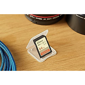 SanDisk 64GB Extreme SDXC UHS-I Memory Card - 150MB/s, C10, U3, V30, 4K UHD, SD Card - SDSDXV6-064G-GNCIN