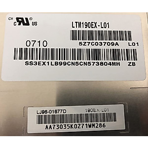 19 inch LCD Screen LTM190EX-L01 Industrial Screen LCD Monitor, Display Panel Replacement