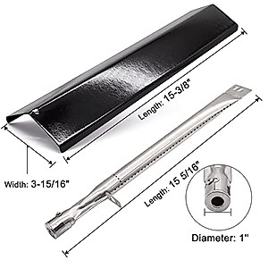 Adviace Grill Replacement Parts for Brinkmann 810-2511-S 810-2512-S, Repair Kit for 810-2511-S 810-2512-S Brinkman Grill Parts