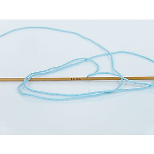 Lot of 8 Skeins Ice Yarns ADEL (50% Cotton) Hand Knitting Yarn Baby Blue