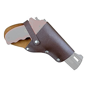 Children Toy Gun Holster, PU Leather Revolver Holster Handgun Waist Carry ​for Full Sized, Compact, Revolver Gun
