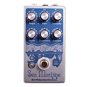EarthQuaker Devices Sea Machine V2 Super Chorus Guitar Effects Pedal