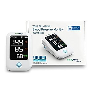 Welch Allyn Home 1500 Series Upper Arm Blood Pressure Monitor with Easy Bluetooth Smartphone Connectivity RPM-BP100