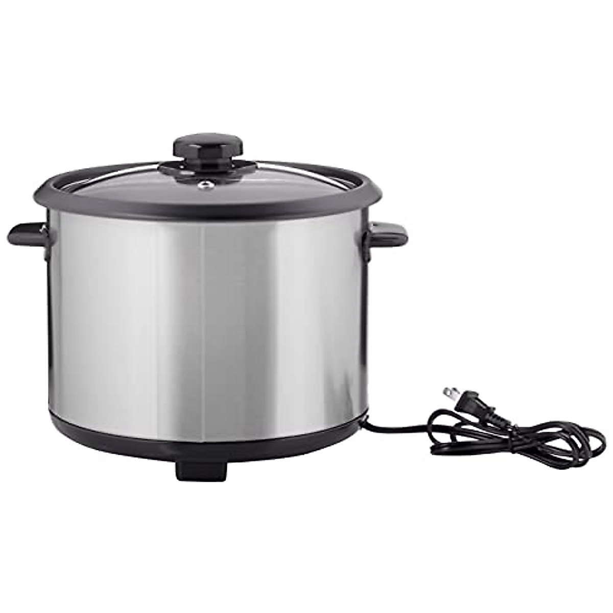 Brentwood Rice Cooker, 10-Cup, Stainless Steel