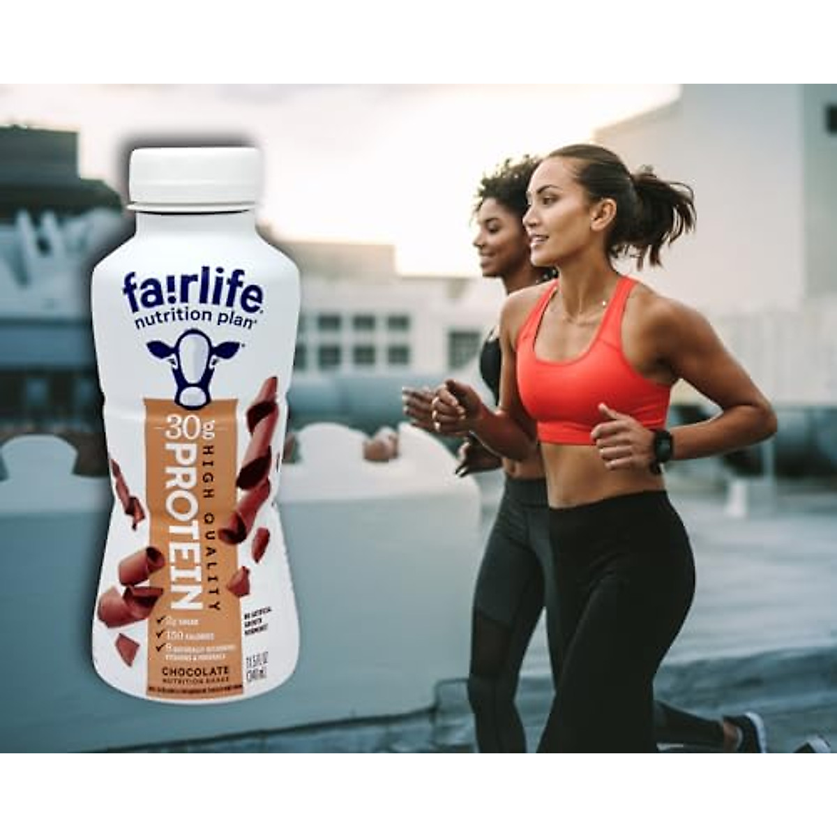 Niro Assortment| Fair life Protein Shakes, Pack Of 12 - Chocolate Fair life Shake And Fair life Vanilla Protein Shake Variety, 11.15 Oz Each - Premium Fair life Protein Shake With Niro Beverage Sleeve