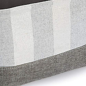 Home Zone Living Storage Basket with Cotton Rope Handles, VS19215E