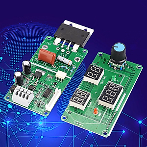 Spot Welder Controller Board,Spot Welder Time Control Module,Digital Display Controller Board,for DIY or Simple Battery Welder(40A,100A)(100A)
