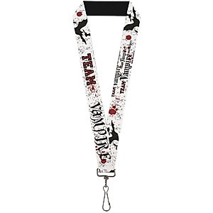 Buckle-Down Lanyard Team Vampire, Multicolor,22" x 1", LY-1.0-W32055