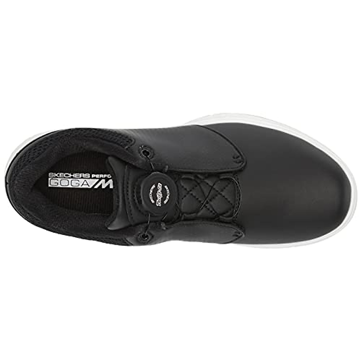 Skechers Women's Go Elite 3 Twist Golf Shoe, Black, 9