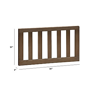 Million Dollar Baby Classic Toddler Bed Conversion Kit (M20799) in Stablewood