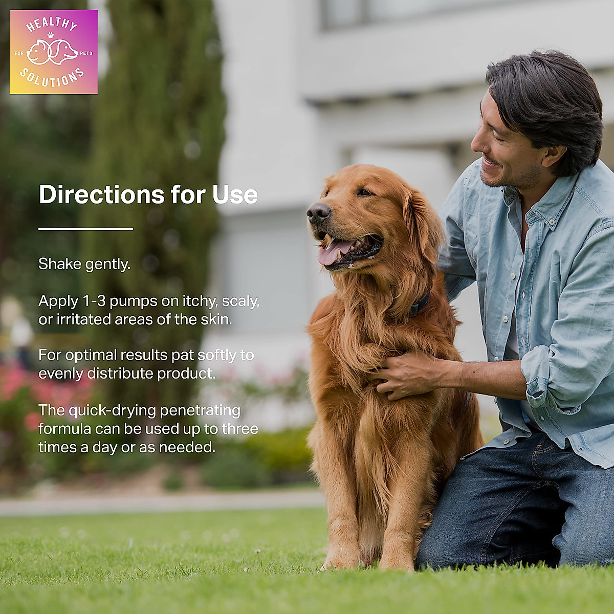 Hot Spot Treatment for Dogs - Anti Itch Foam Spray with Aloe Vera - Veterinarian Formulated Hotspot Formula - Quick-Dry Foam Eliminates Use for Cream & Gels - Made in USA