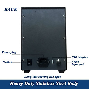 Automatic Spot Welder Pulse Argon Arc Welding Machine Jewelry Welder 110V Spot Welder for Jewelry Welding Jewelry Repair Tool 50-600A,100W