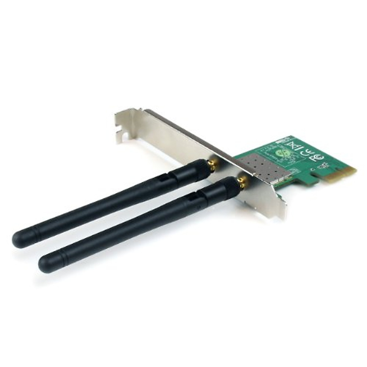 StarTech.com PCI Express Wireless N Card - 300 Mbps PCIe 802.11 b/g/n Network Adapter Card - 2T2R 2.2 dBi - PCIe Wireless Desktop Card , TAA (PEX300WN2X2)