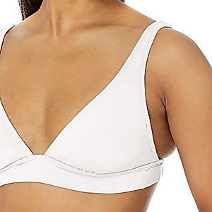 Billabong womens Aloha Banded Tri Bikini Top, Seashell, Medium US